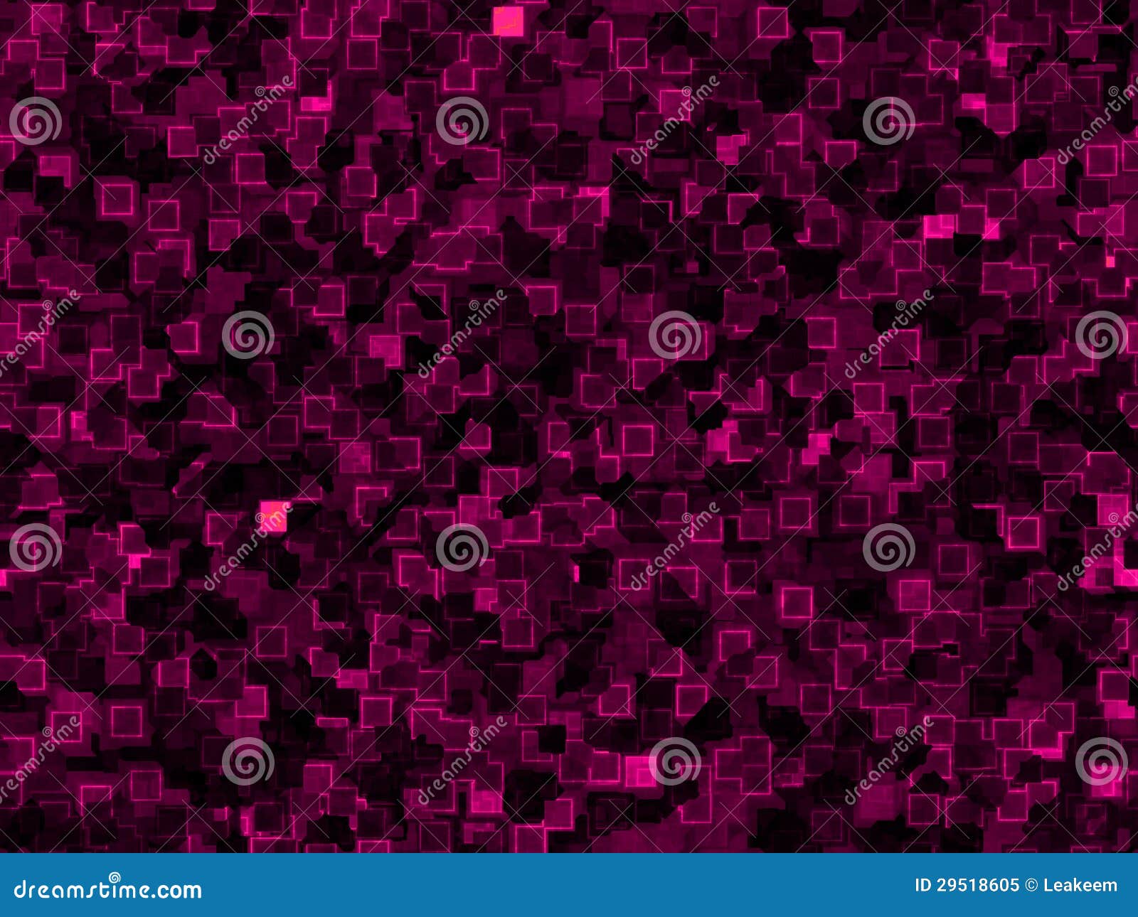 Dark Blue Seamless Random Blocks Background Stock Illustration ...