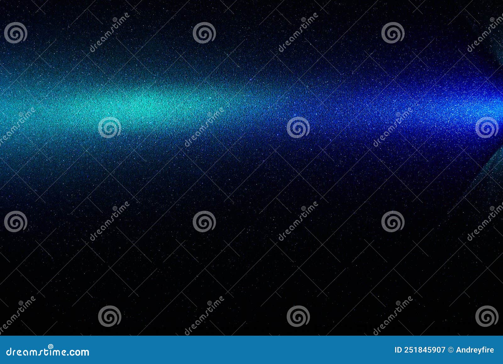 On a Dark Blue Smooth Background, a Gradient Blue Horizontal Beam of ...