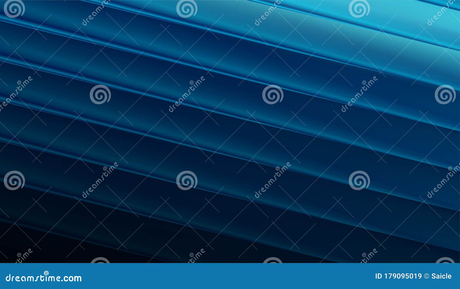 Dark Blue Smooth Stripes Abstract Tech Background Stock Vector ...