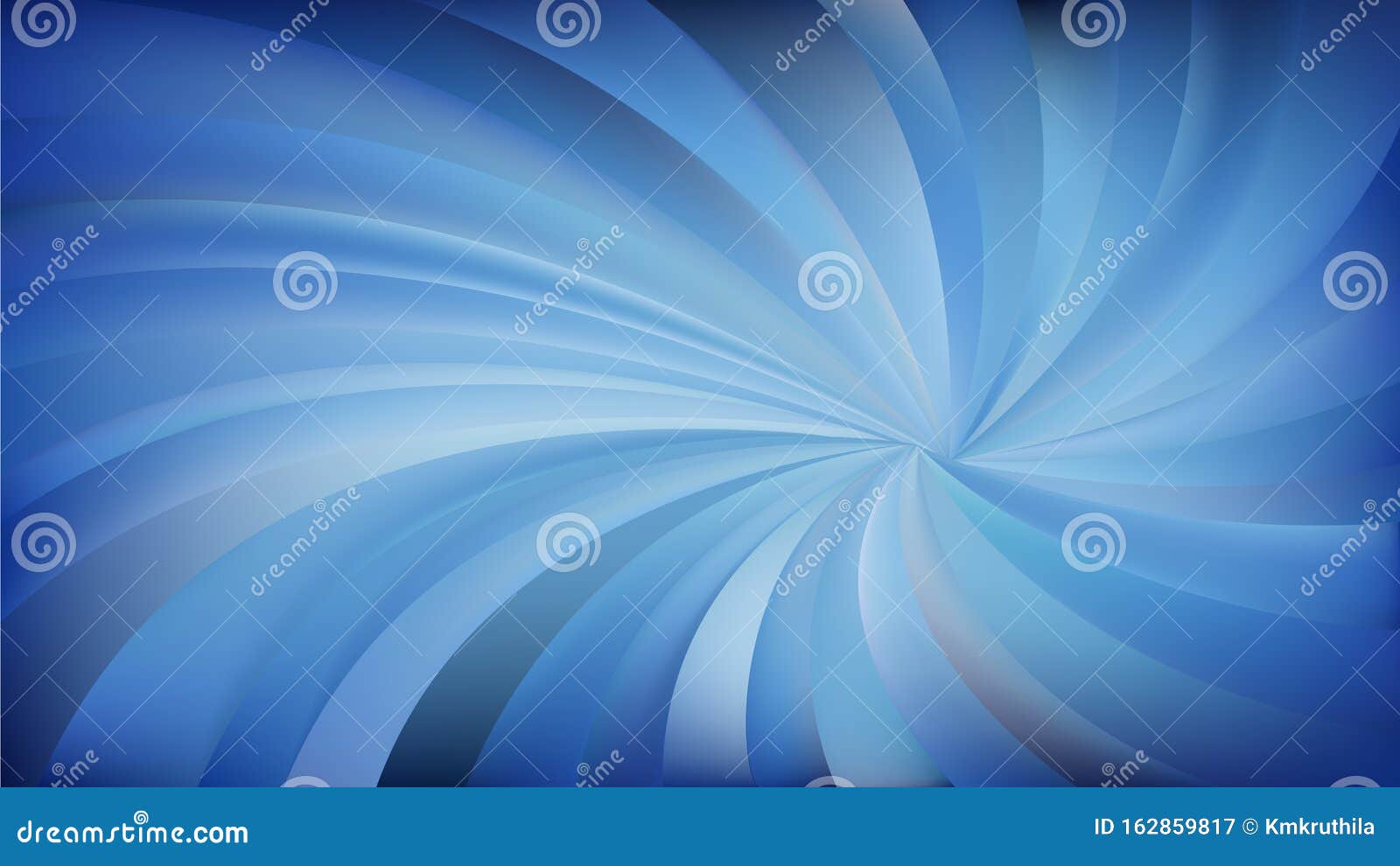 Dark Blue Spiral Background Stock Vector - Illustration of background ...