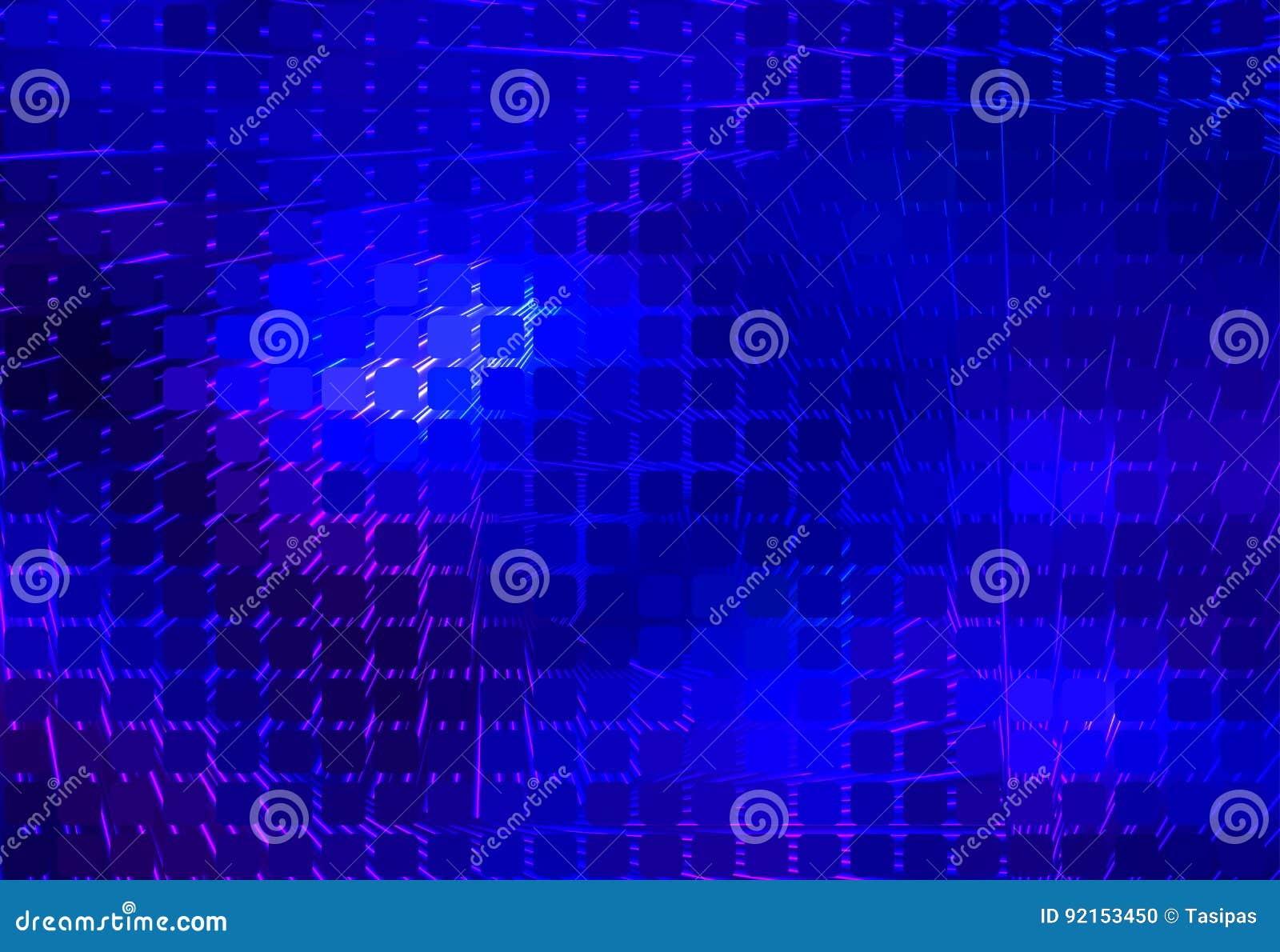 Dark Blue Spiral Rounded Mosaic Background Stock Vector - Illustration ...