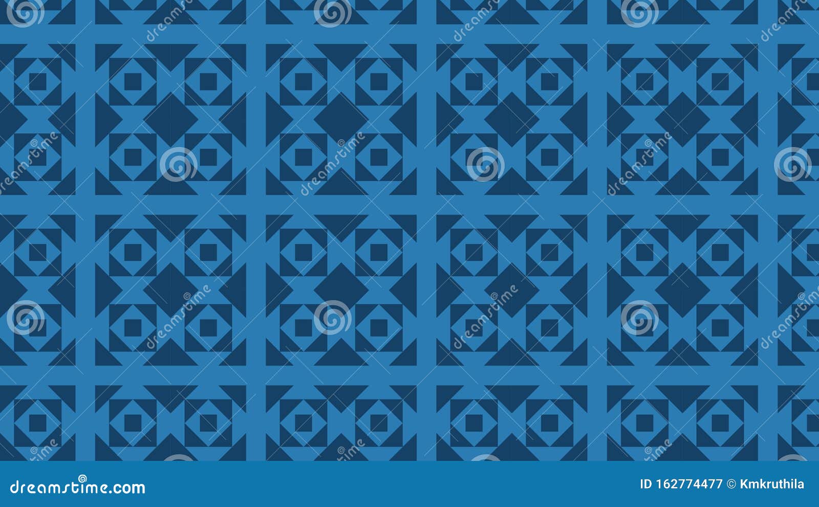 Dark Blue Square Pattern Background Stock Vector - Illustration of ...