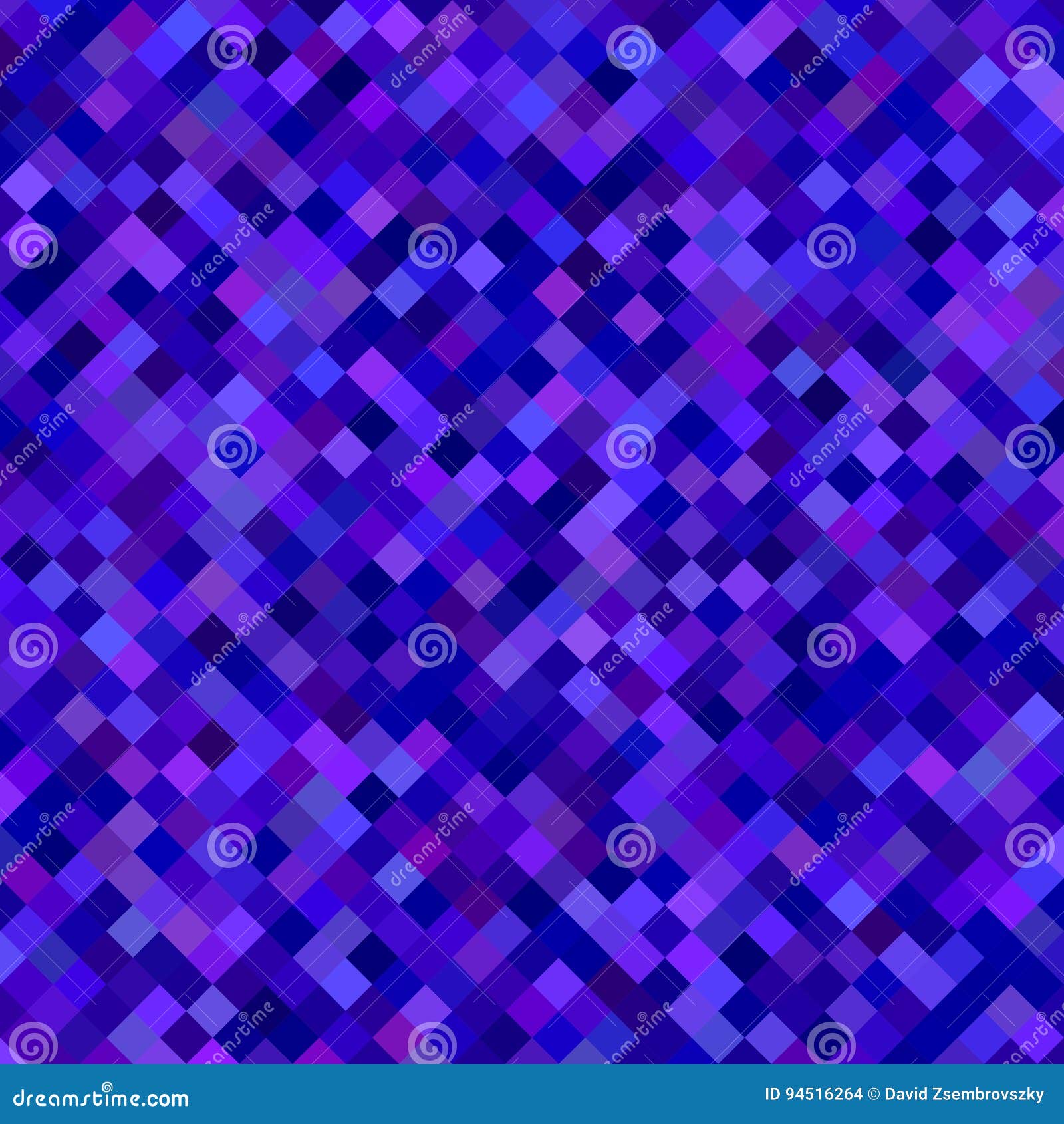 Dark Blue Square Pattern Background Design Stock Vector - Illustration ...