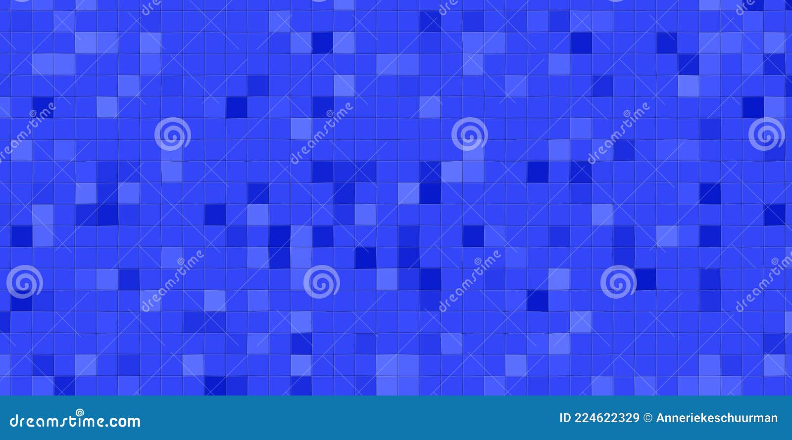 Background with Blue, Light and Dark Blue Squares Stock Illustration ...
