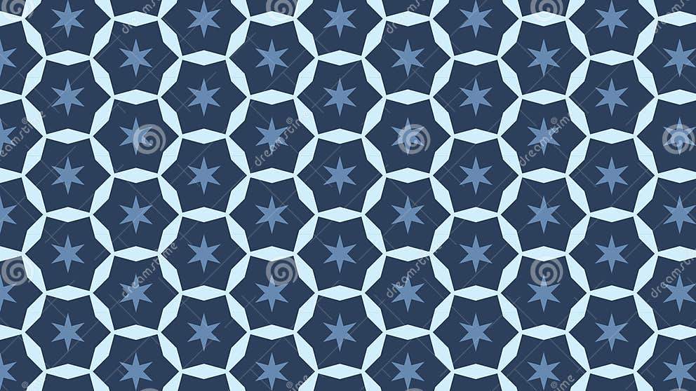 Dark Blue Star Pattern stock vector. Illustration of geometry - 162766068