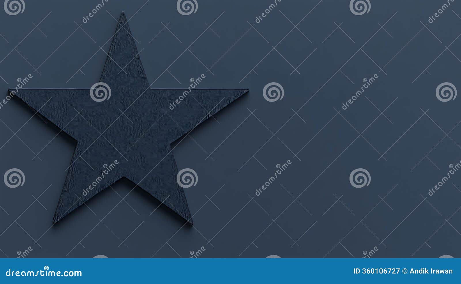 Dark Blue Star Shape on Dark Background Stock Image - Image of geometry ...