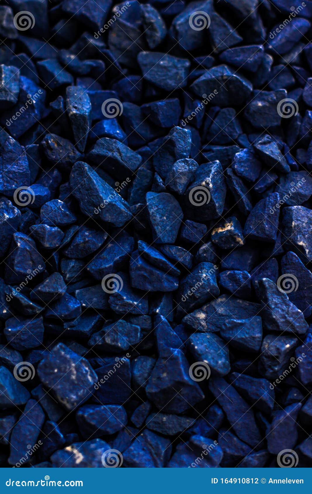 Dark Blue Stone Pebbles As Abstract Background Texture, Landscape ...