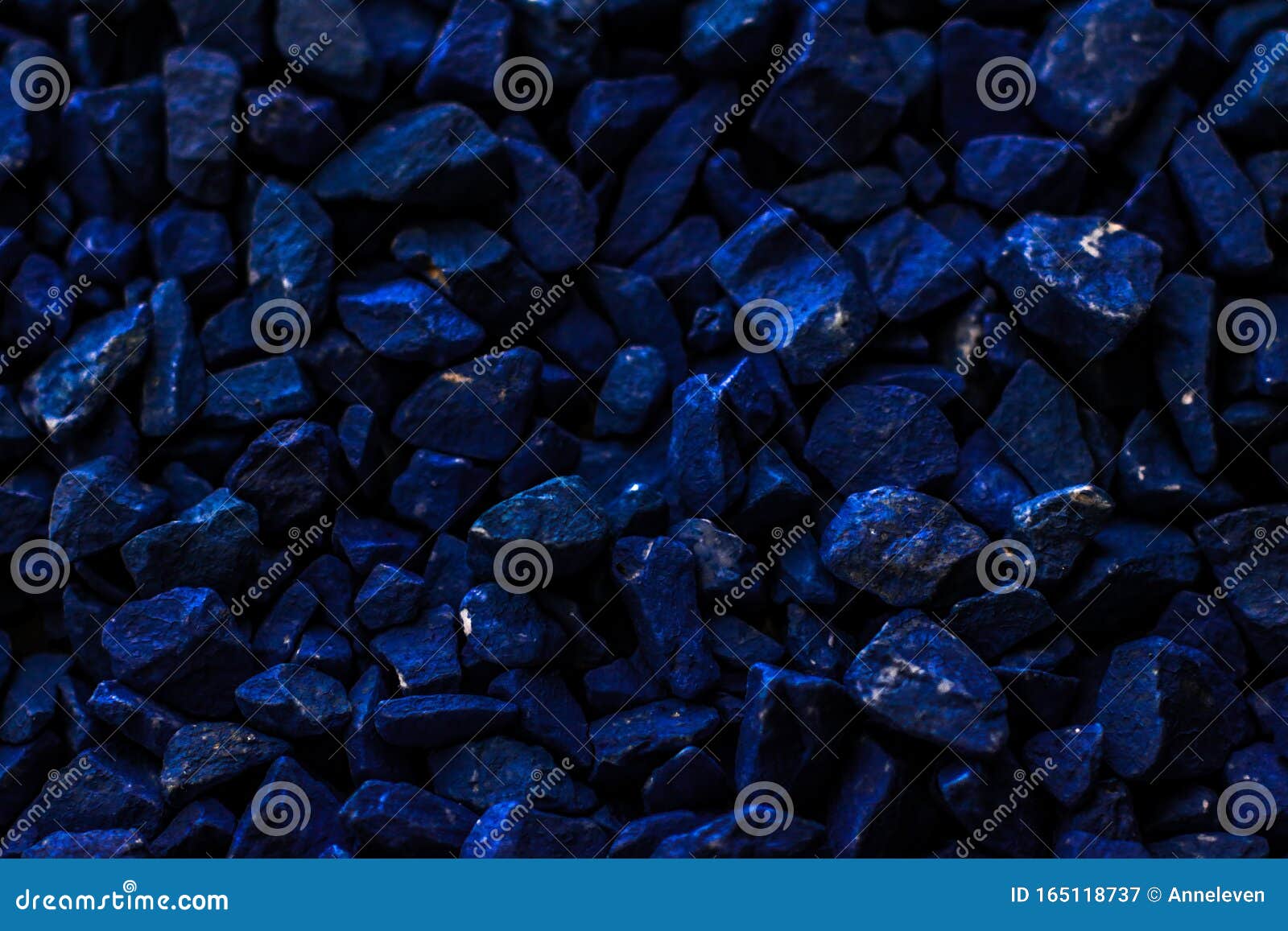 Dark Blue Stone Pebbles As Abstract Background Texture, Landscape ...