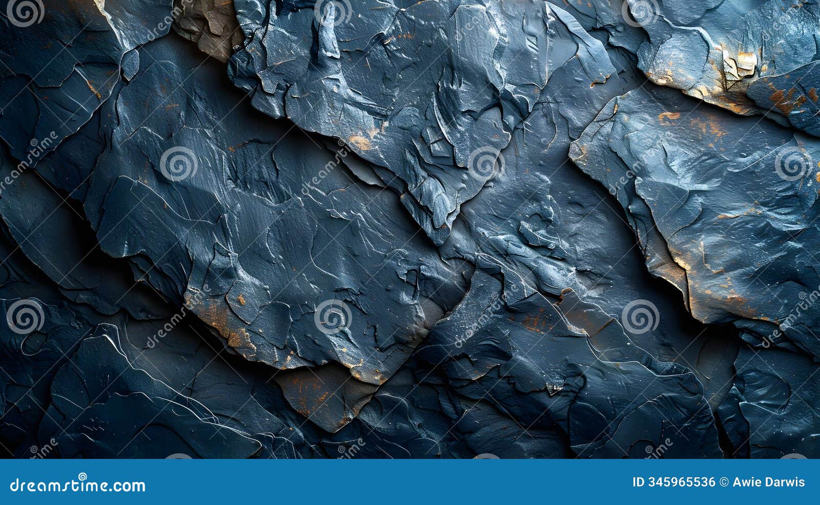 Dark Blue Stone Texture Background Stock Photo - Image of rough ...