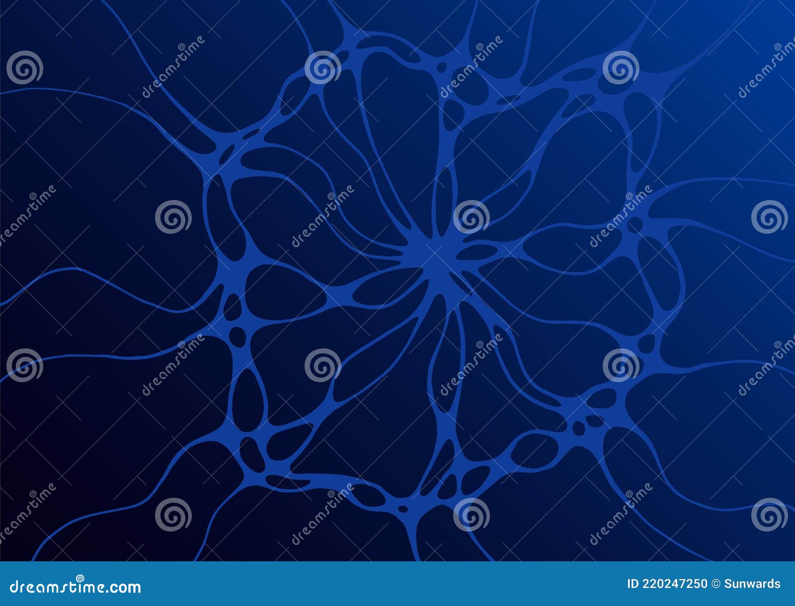 Dark Blue Stream Gradient Background with Fluid Grid Elements ...