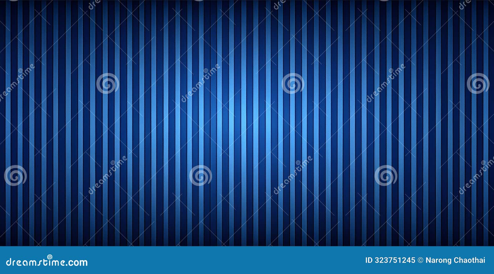 Dark Blue Stripe Background Power Point Slide Deck AI-Created Content ...