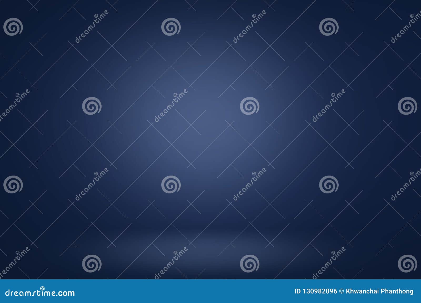 Dark Blue Studio Background, Gradient Wall Stock Illustration ...