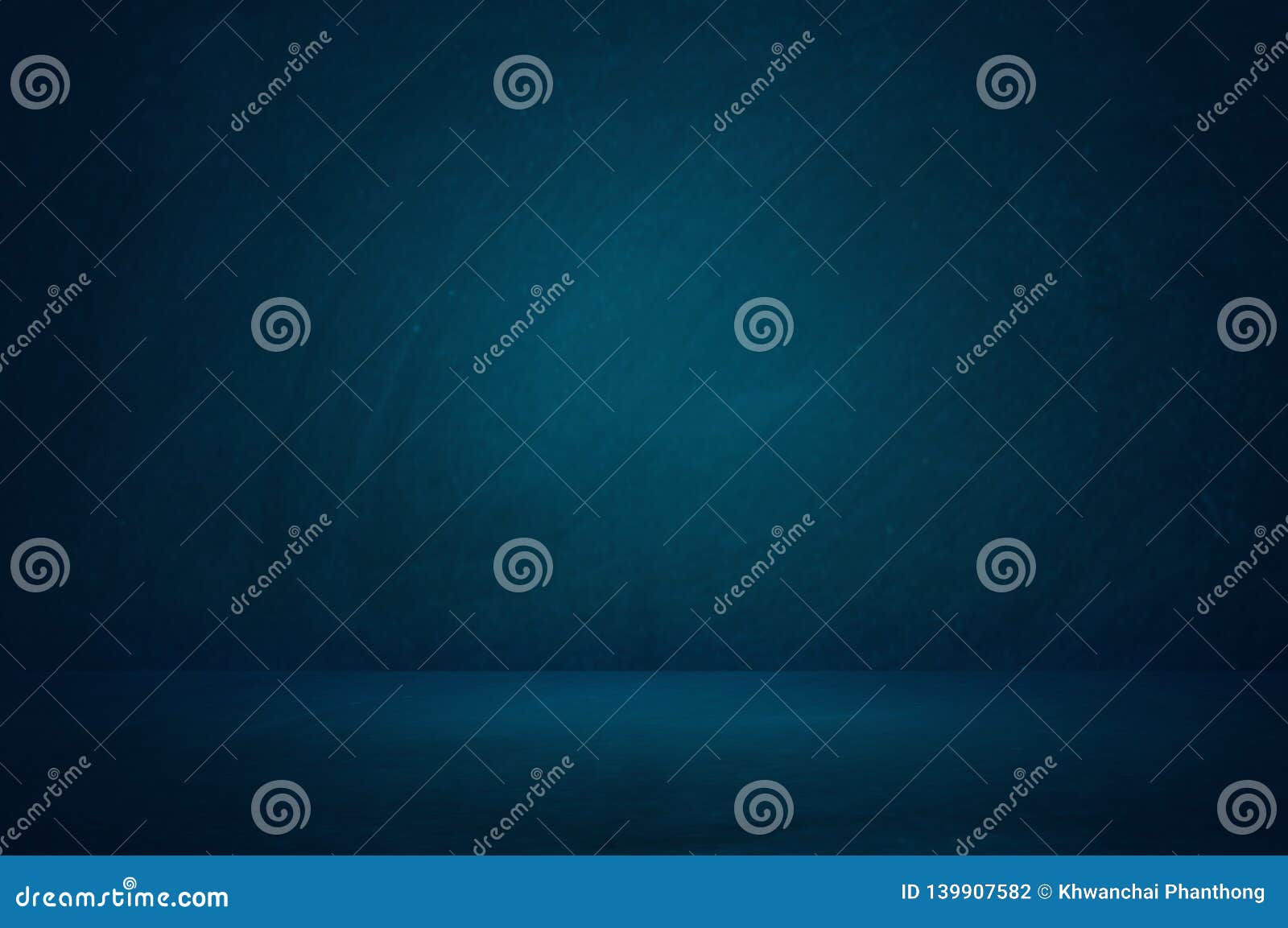 Dark Blue Studio Room Background Stock Photo - Image of dark, grunge ...