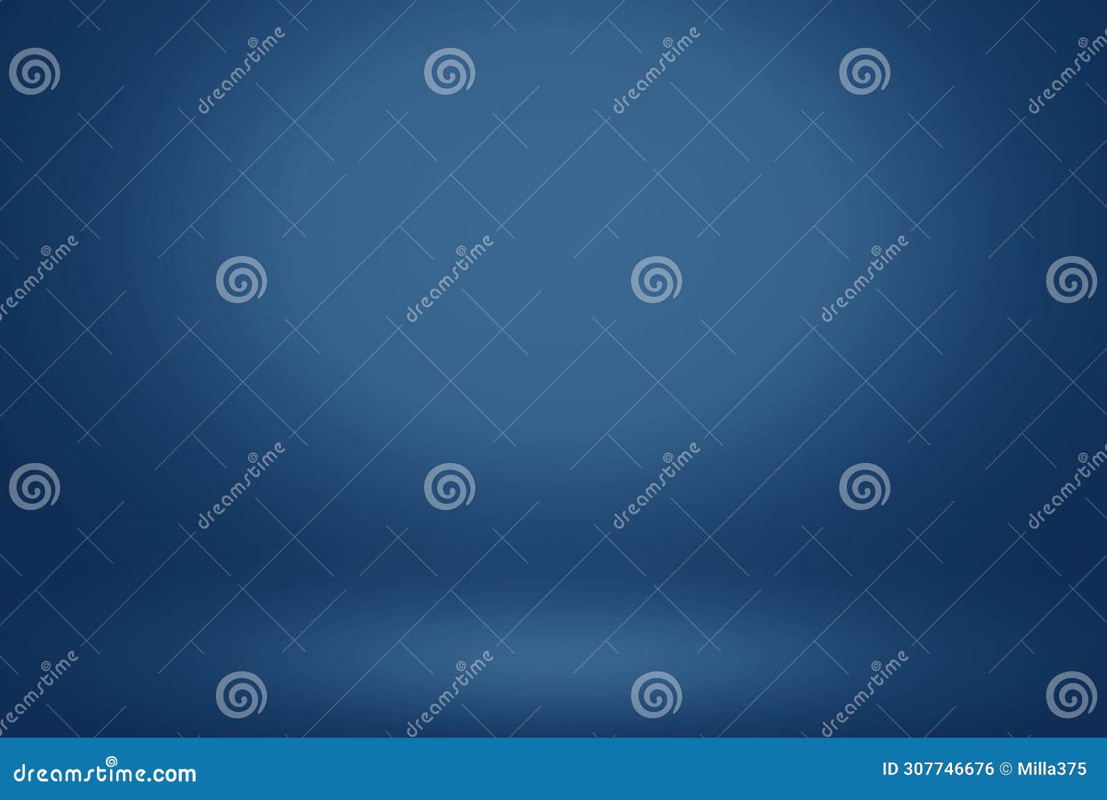 Dark Blue Studio Room Soft Light Background. Stock Illustration ...