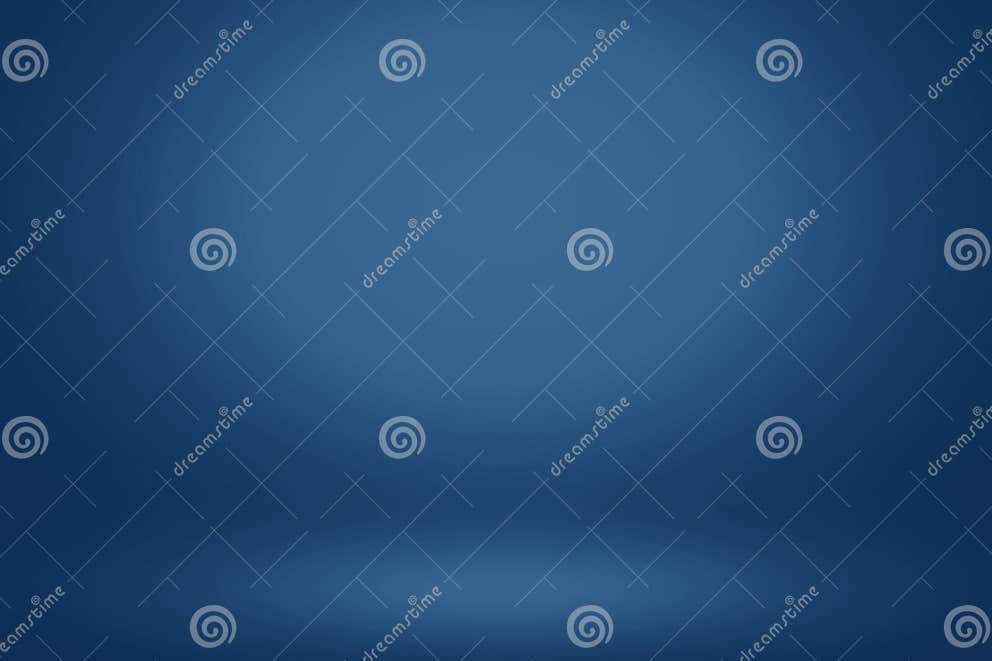 Dark Blue Studio Room Soft Light Background. Stock Illustration ...