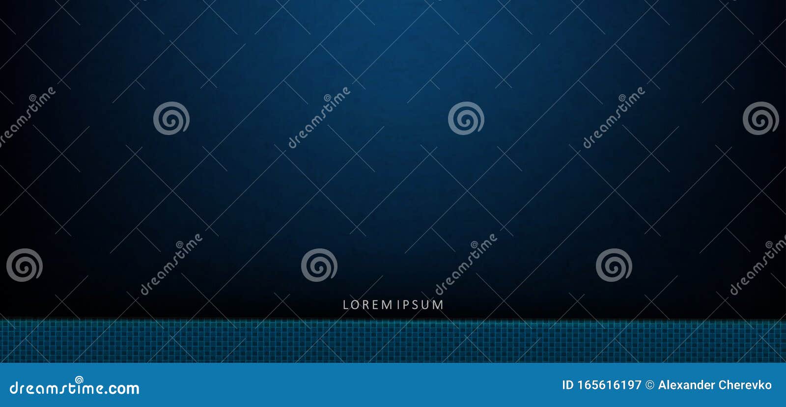 Dark Blue Texture Background with an Embossed Frame at the Bottom Stock ...