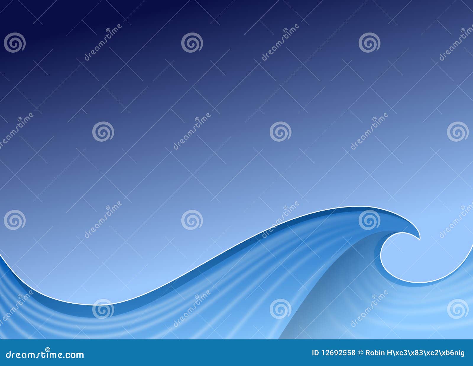 Dark blue tide stock illustration. Illustration of surf - 12692558