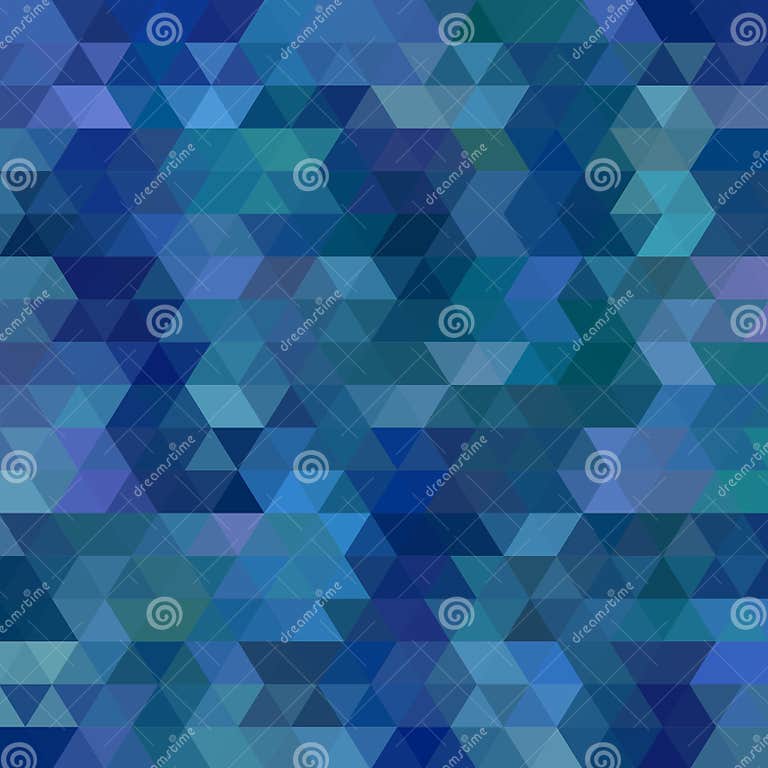 Dark Blue Triangle Background. Modern Abstract Illustration. Eps 10 ...