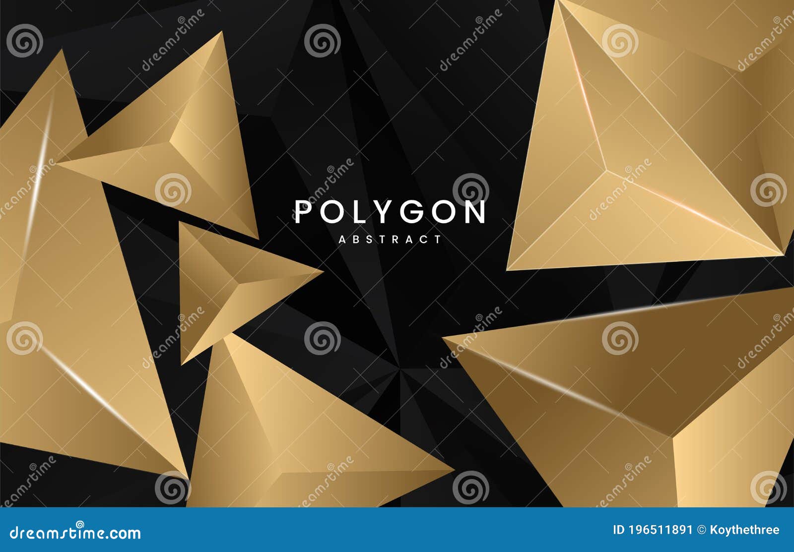 Polygon Triangles Font Vector. Letters Numbers | CartoonDealer.com ...