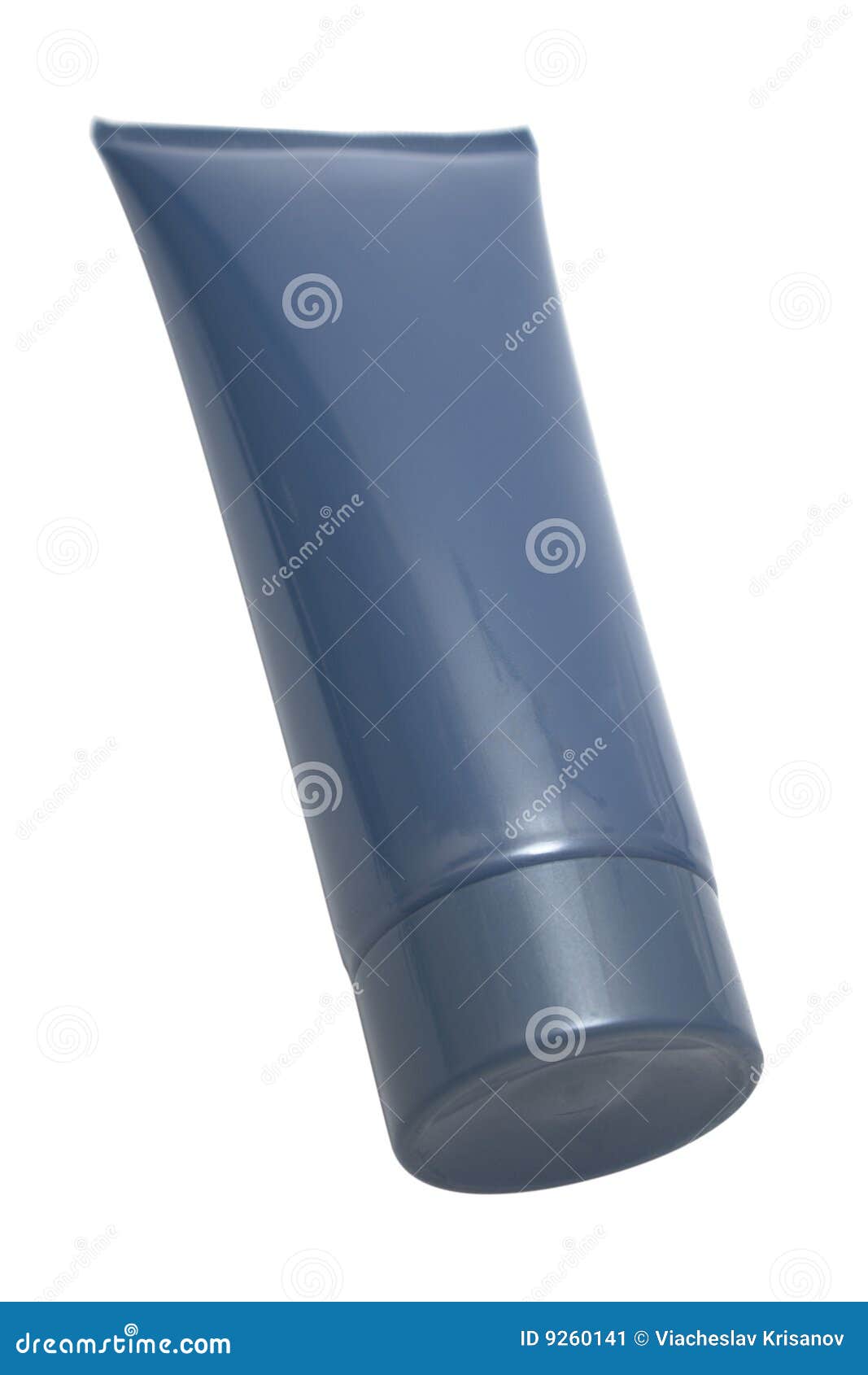 Dark blue tube stock image. Image of health, space, balm - 9260141