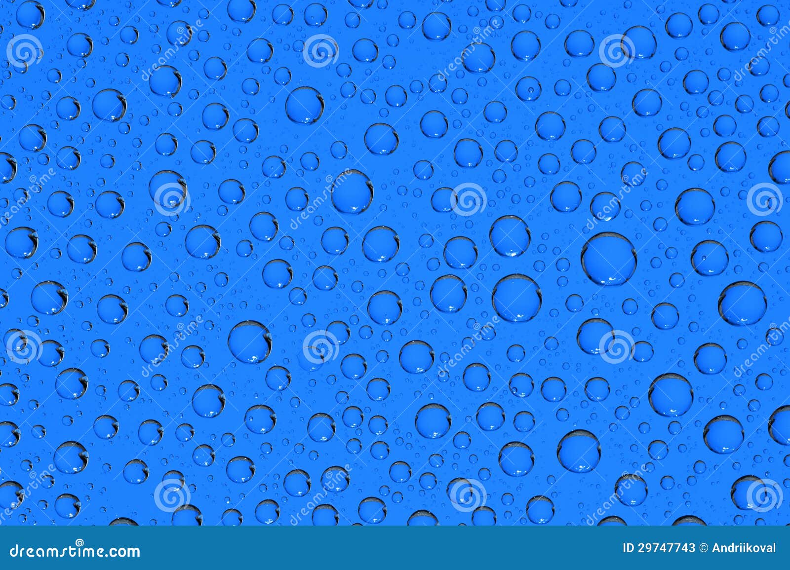 Dark Blue Water Drops Background Stock Image - Image of raindrop ...