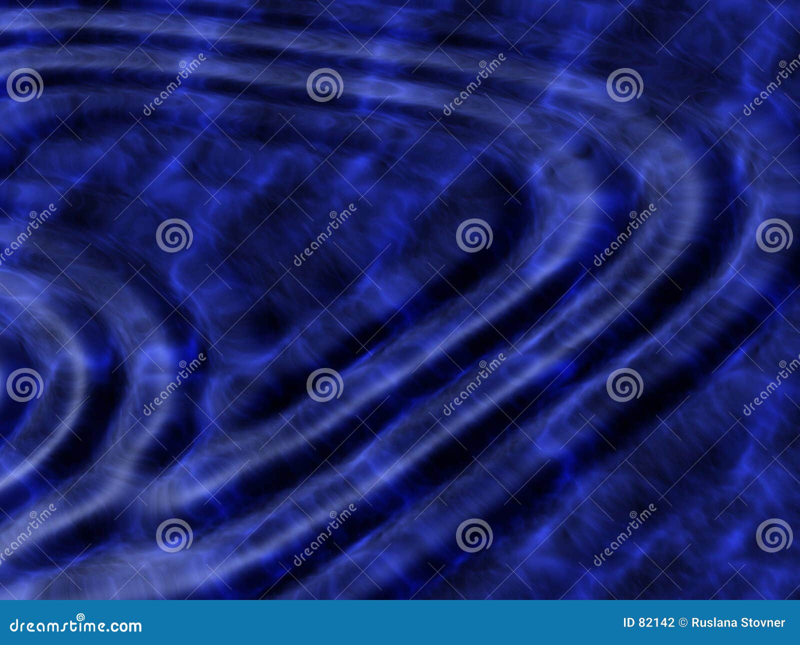 Dark Blue Water with Ripples Stock Illustration - Illustration of ...