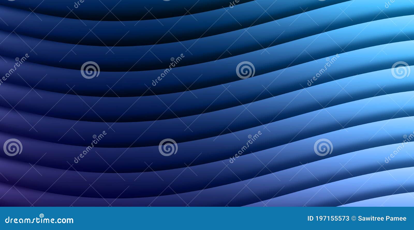 Blue Wave and Gradient Background Stock Image - Image of bright ...