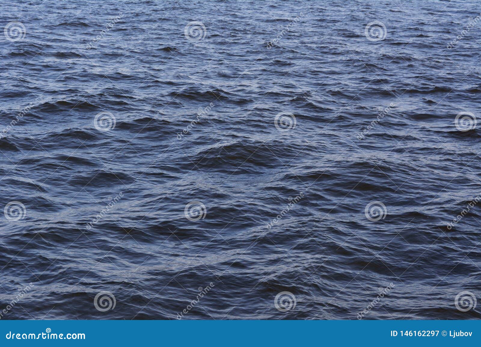 Dark Blue Waves of River. Texture Stock Image - Image of textured ...