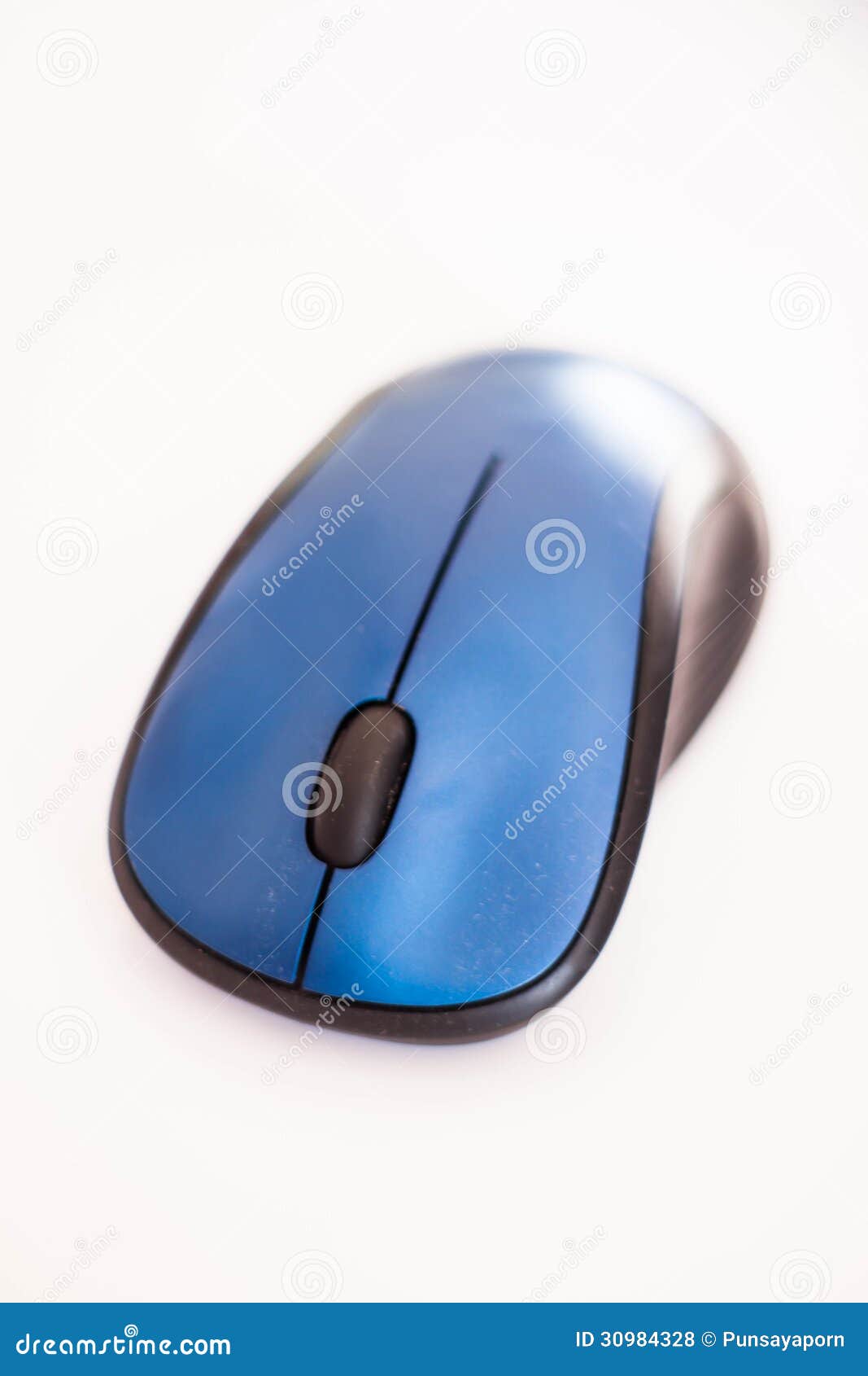 Dark blue wireless mouse stock photo. Image of click - 30984328
