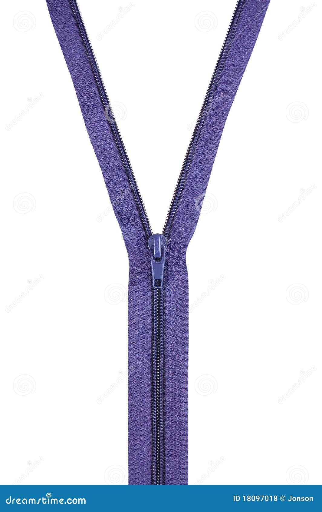 The dark blue zipper stock photo. Image of zipper, fastening - 18097018