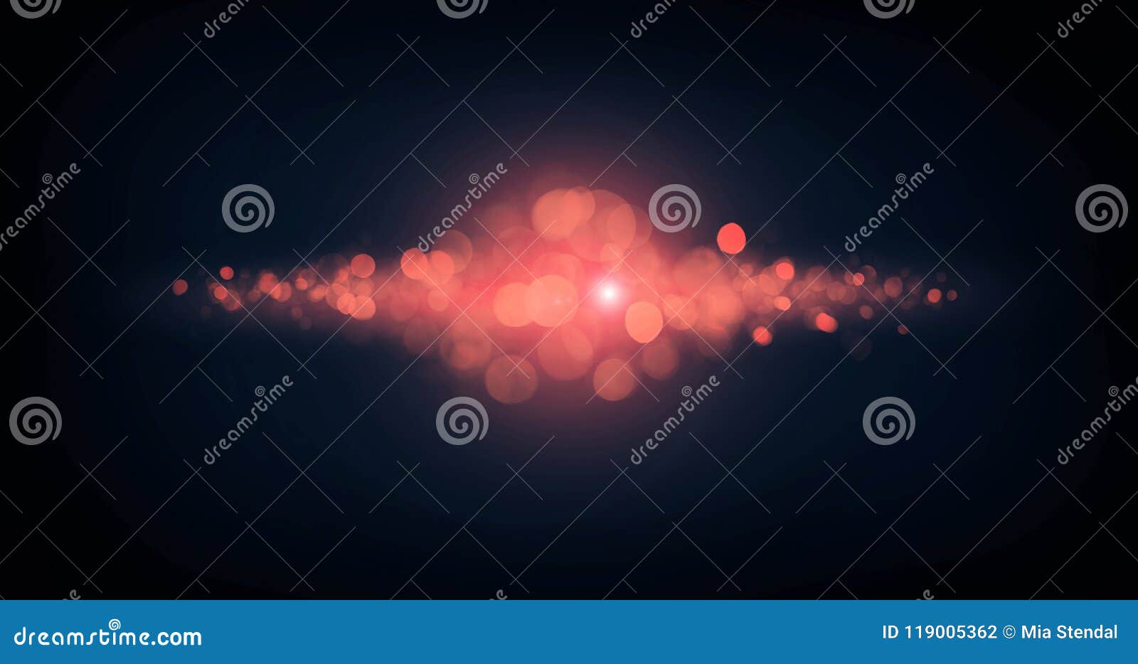 Dark Bokeh Background With A Bright Flash Of Light, Light Effect Stock ...