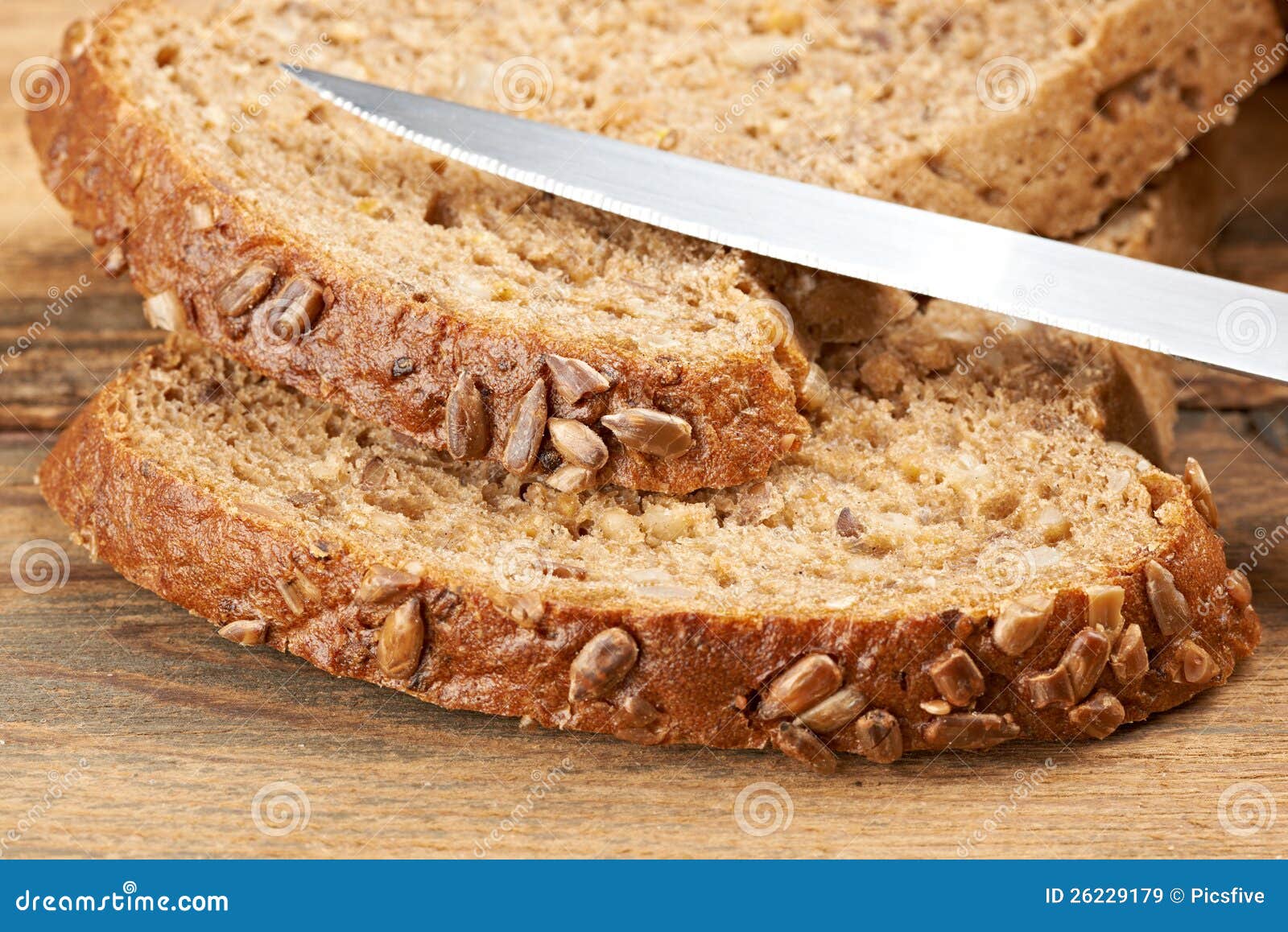 Dark bread stock image. Image of baked, bread, flour - 26229179