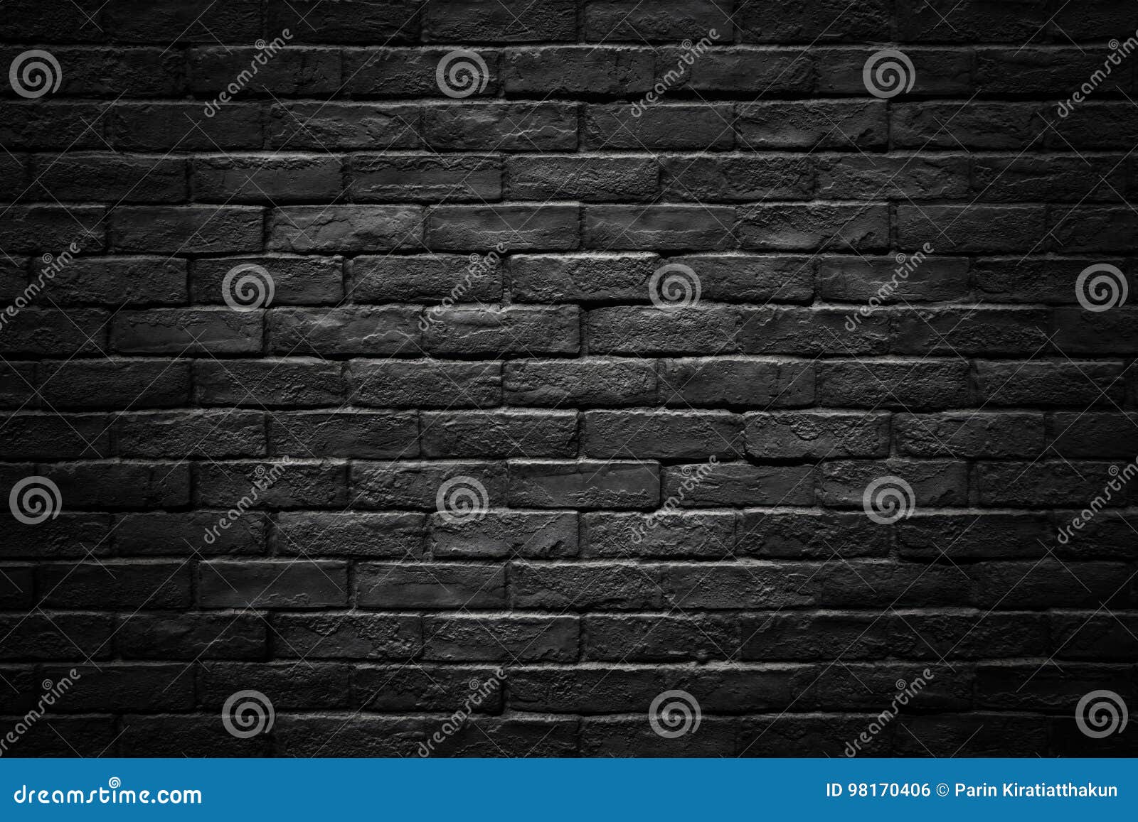 Dark brick wall stock photo. Image of background, rough - 98170406