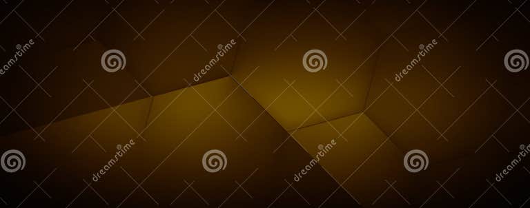 Dark Brown Abstract Background for Wide Banner Stock Illustration ...