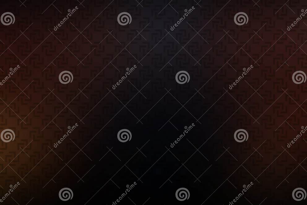 Dark Brown Background with a Pattern of Squares and Rectangles in the Center Stock Illustration ...