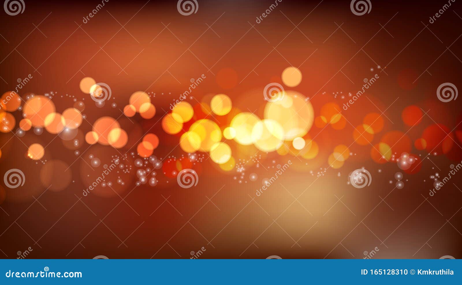 Dark Brown Bokeh Lights Background Stock Vector - Illustration of abstract, texture: 165128310