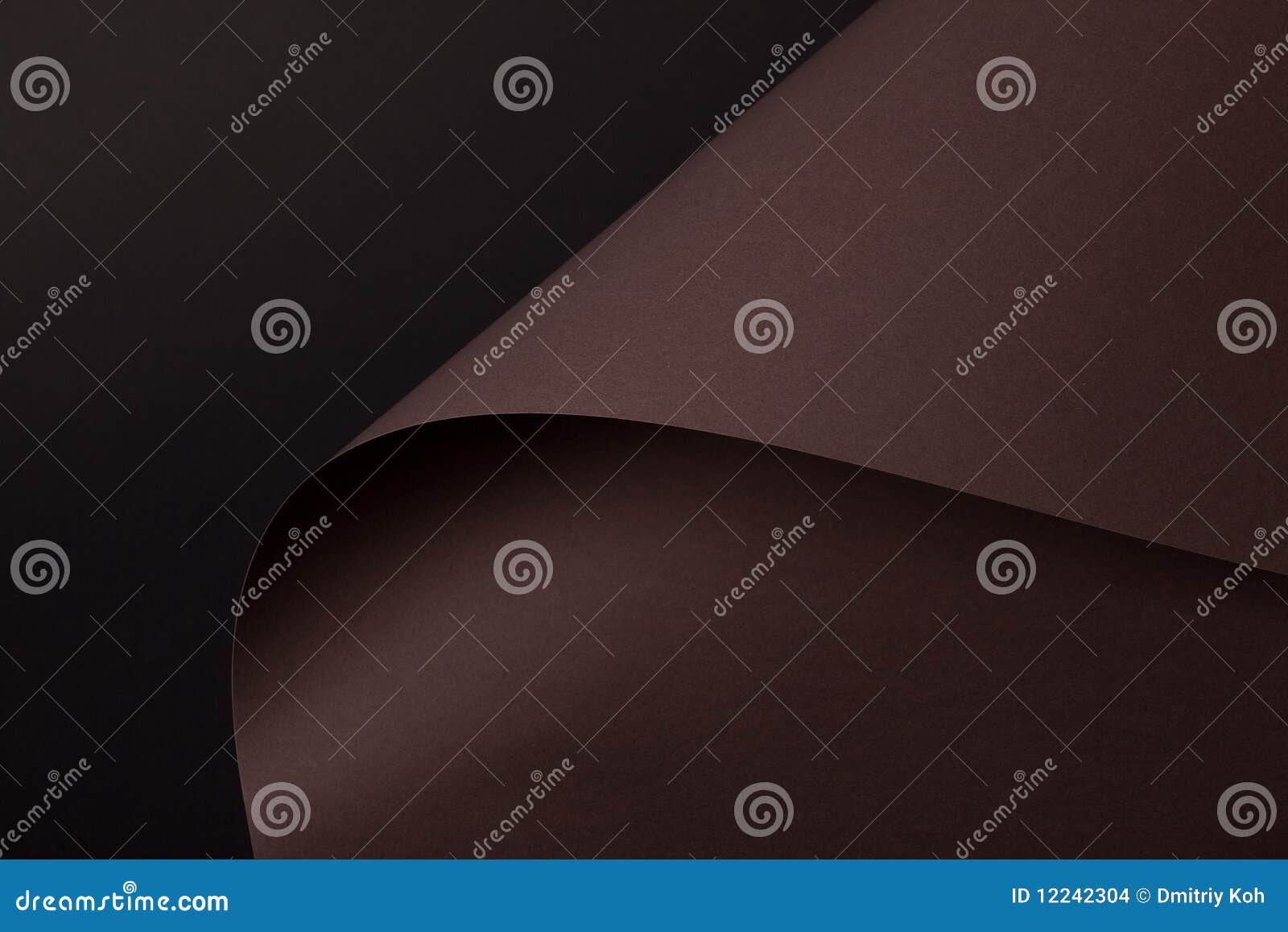 Dark brown cardboard stock photo. Image of texture, read - 12242304