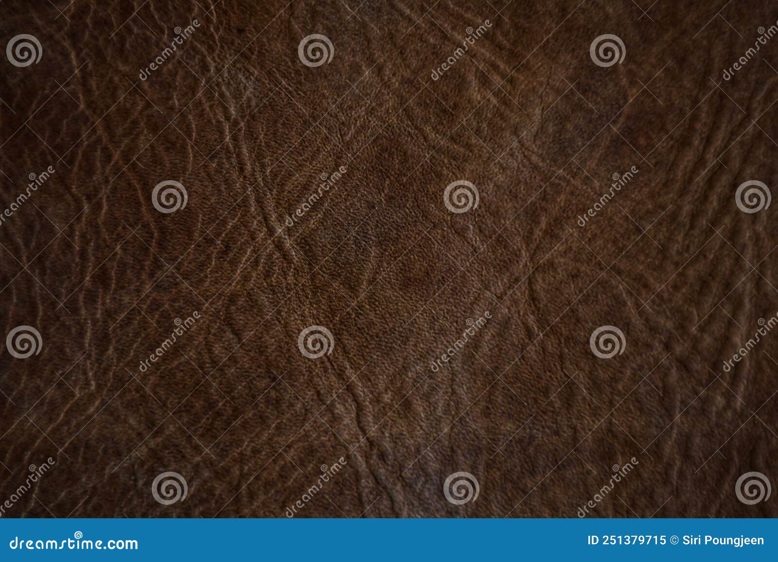 Dark brown leather stock image. Image of pattern, work - 251379715