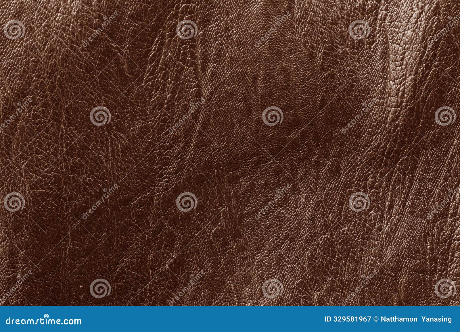 Dark Brown Leather Texture Background with Seamless Pattern and High ...