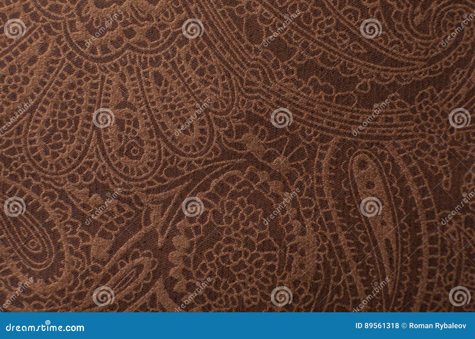 Dark Brown Leather Texture Print As Background Stock Photo - Image of ...