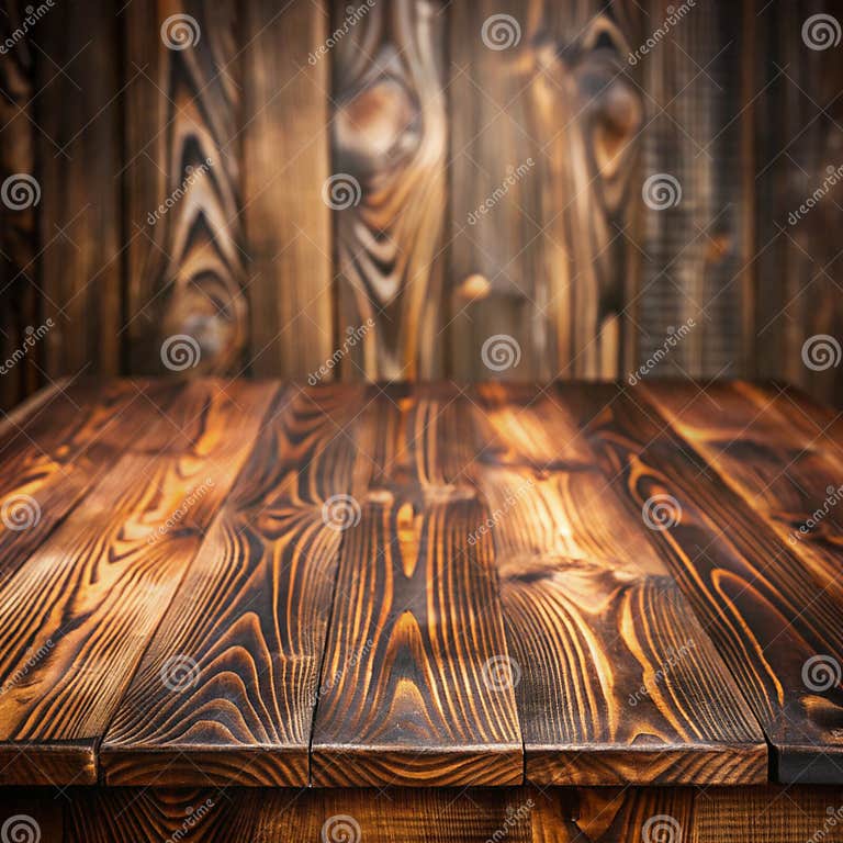Dark Brown Rustic Wood Texture on Table Surface Stock Illustration - Illustration of tone, dark ...
