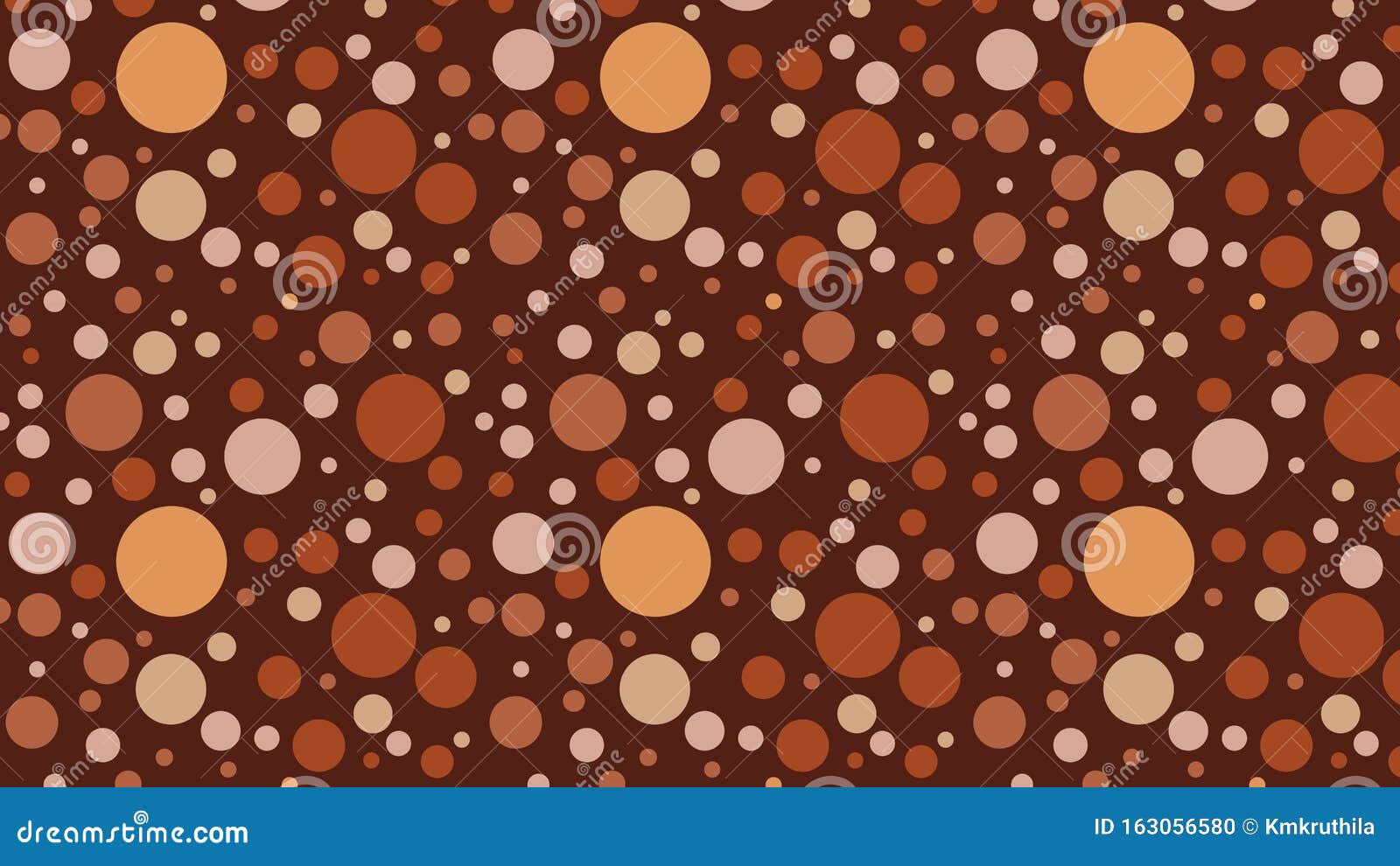 Dark Brown Seamless Random Circle Dots Background Pattern Vector Stock ... Dark Brown Seamless Random Circle Dots Background Pattern Vector Stock ...