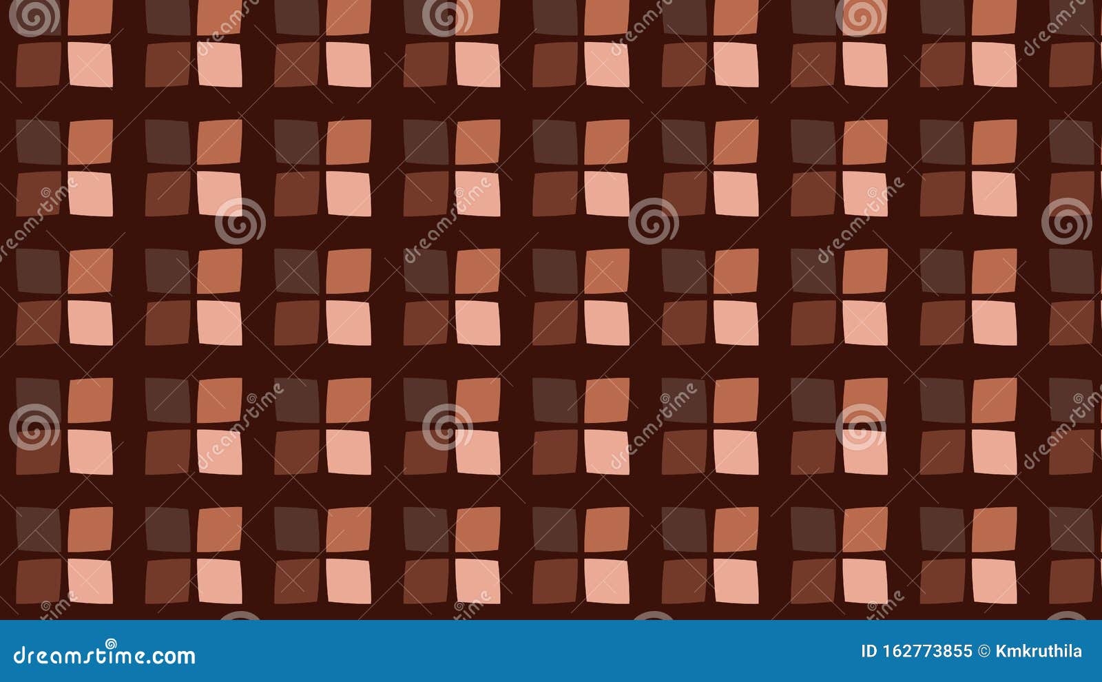 Dark Brown Square Pattern Background Illustration Stock Vector ...