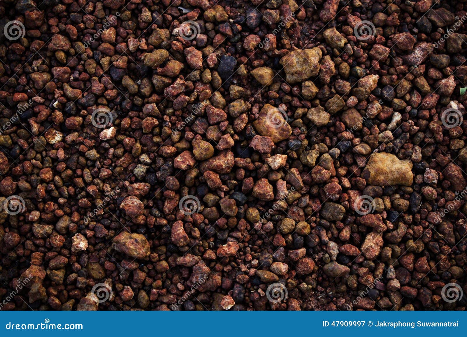 Dark Brown Stone Texture, Gravel Stock Image - Image of pebble, texture ...