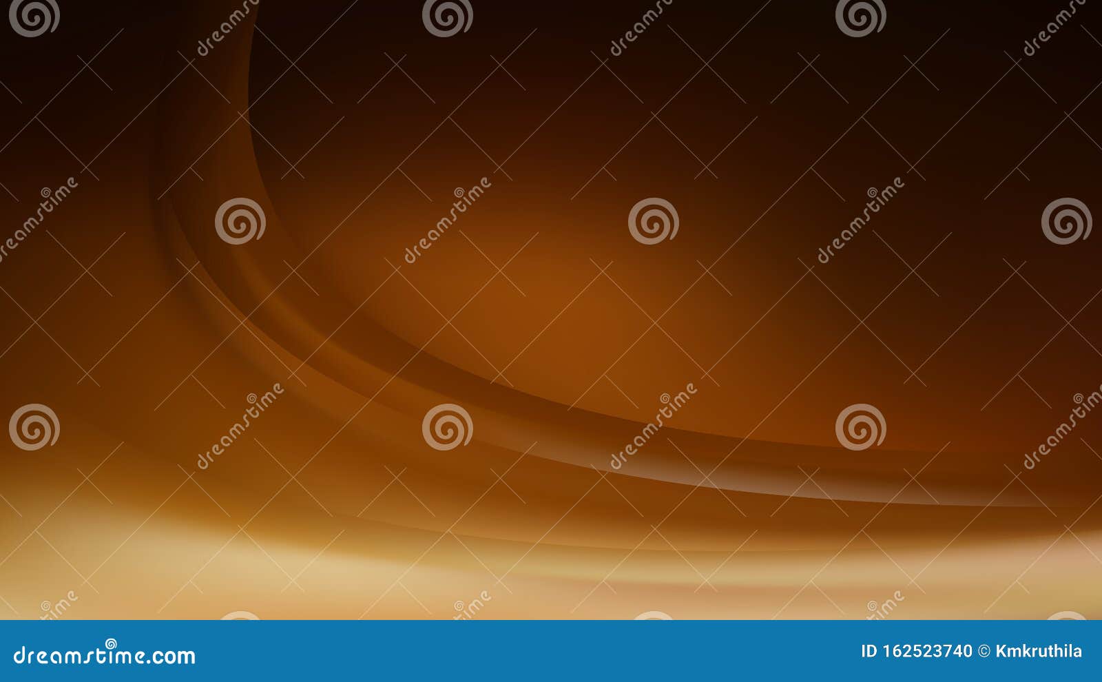 Dark Brown Wavy Background stock vector. Illustration of business ...