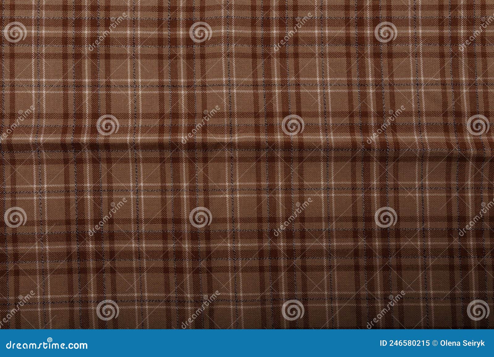 Dark Brown and White Checkboard Pattern Shirt Fabric Background ...