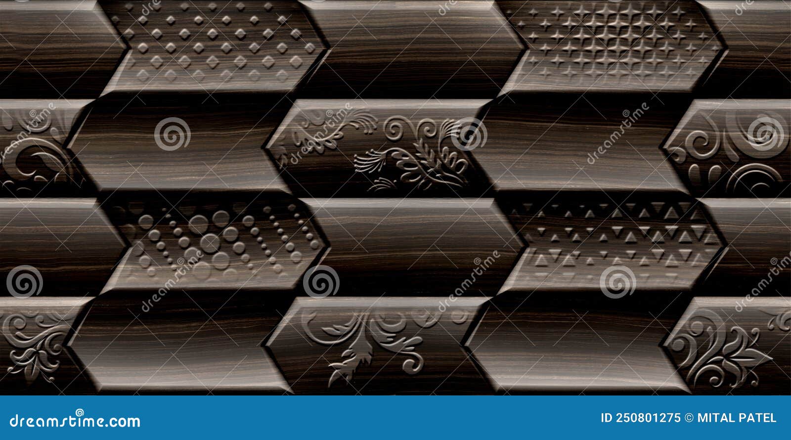 Dark Brown Wood Pattern Design Stock Image - Image of design ...