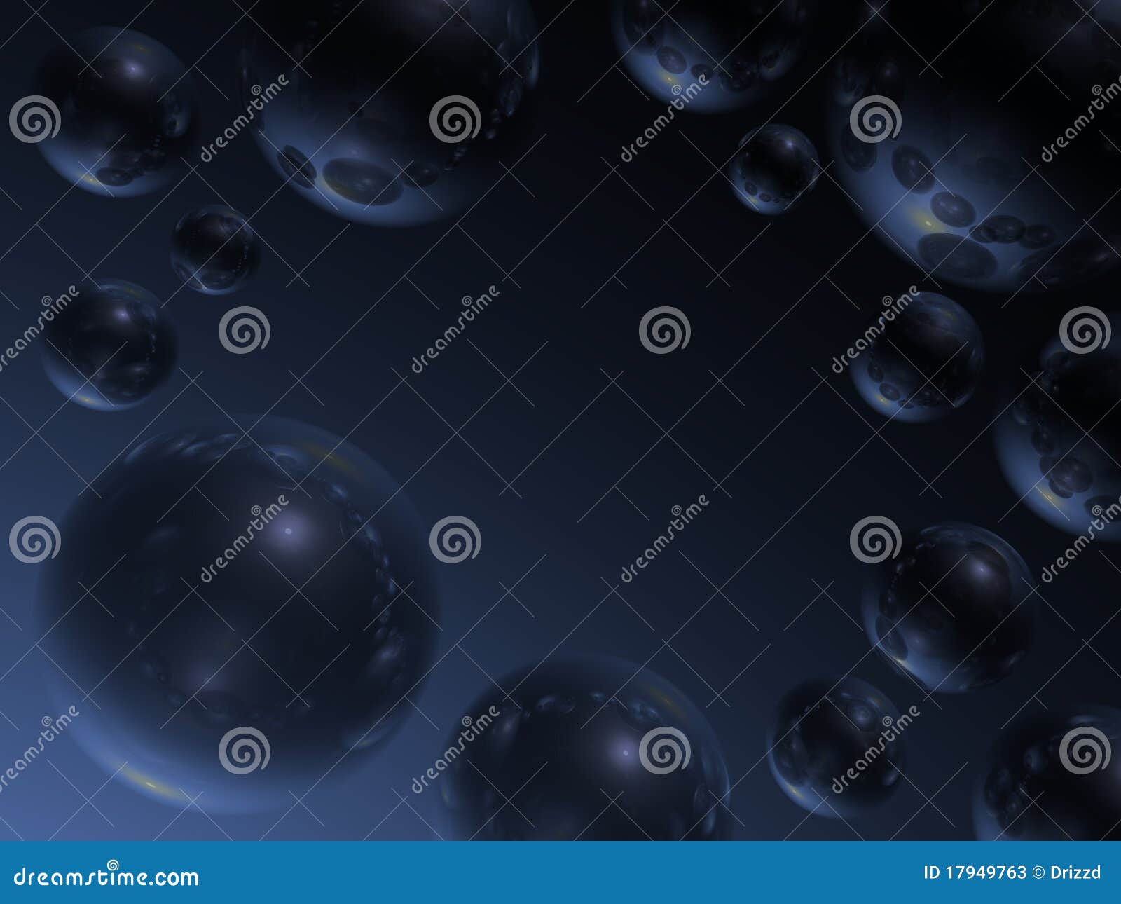 Dark bubbles stock illustration. Illustration of transparent - 17949763