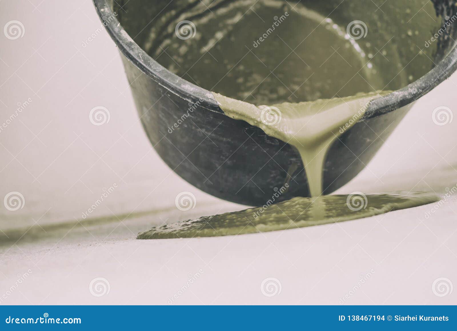 . Dark Bucket. this is the Solution for Leveling the Floor. on the ...