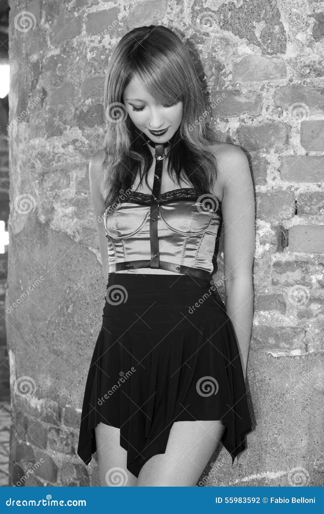 Dark Castle stock photo. Image of goth, legs, eyes, face - 55983592